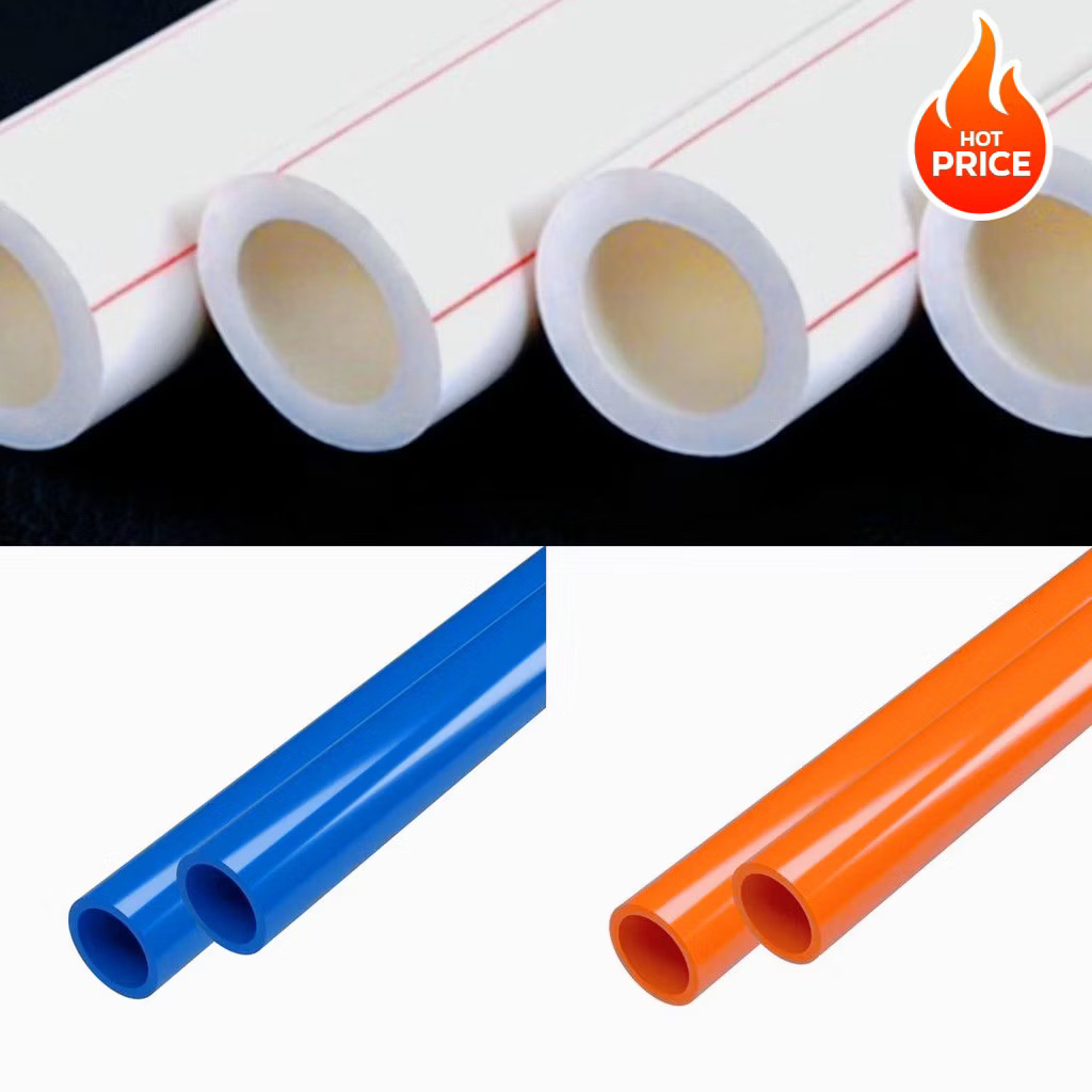 (sold per one meter) pvc pipe blue,orange,ppr pipe 1/2(20mm),3/4(25mm ...