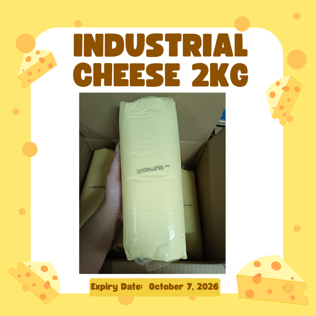 Jersey Industrial Cheese Block 2kg (Exp: October 7, 2026) | Shopee ...