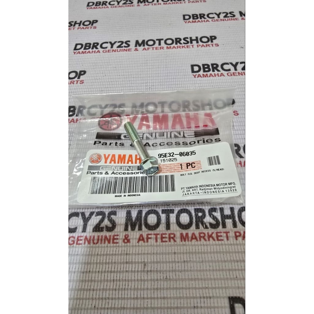 YAMAHA GENUINE CRANKCASE COVER BOLT MIO I 125/GEAR/GRAVIS/FAZZIO ...