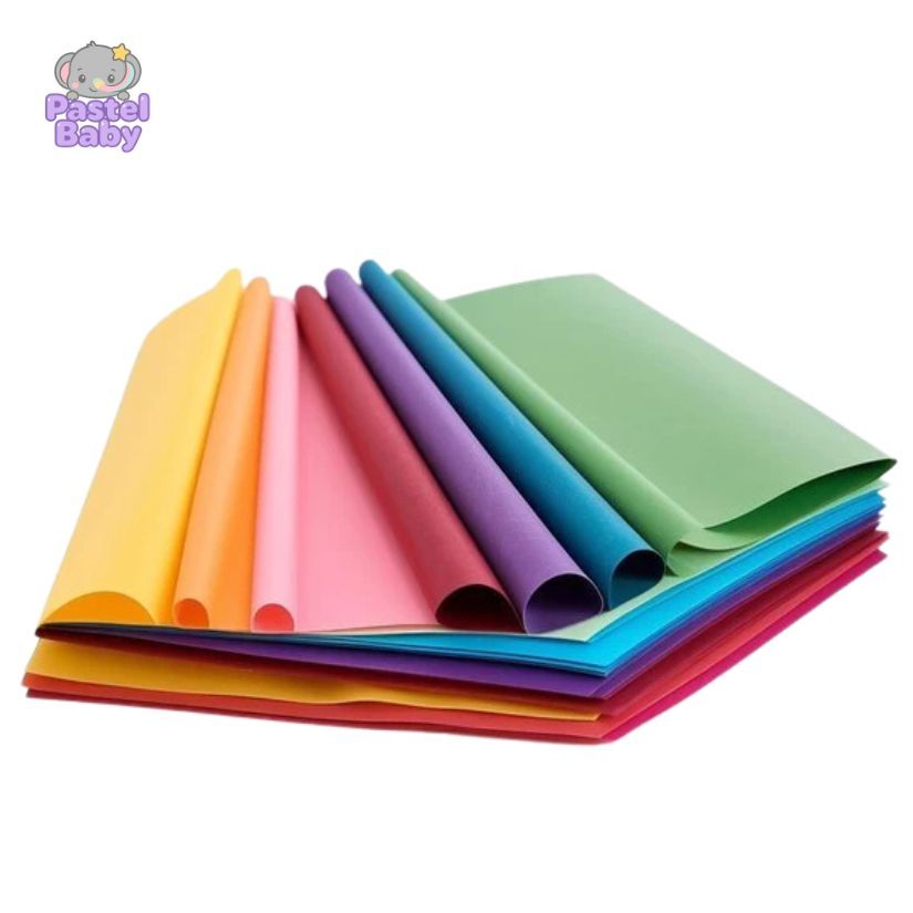 5pcs Per Roll Cartolina Colored Paper | Shopee Philippines
