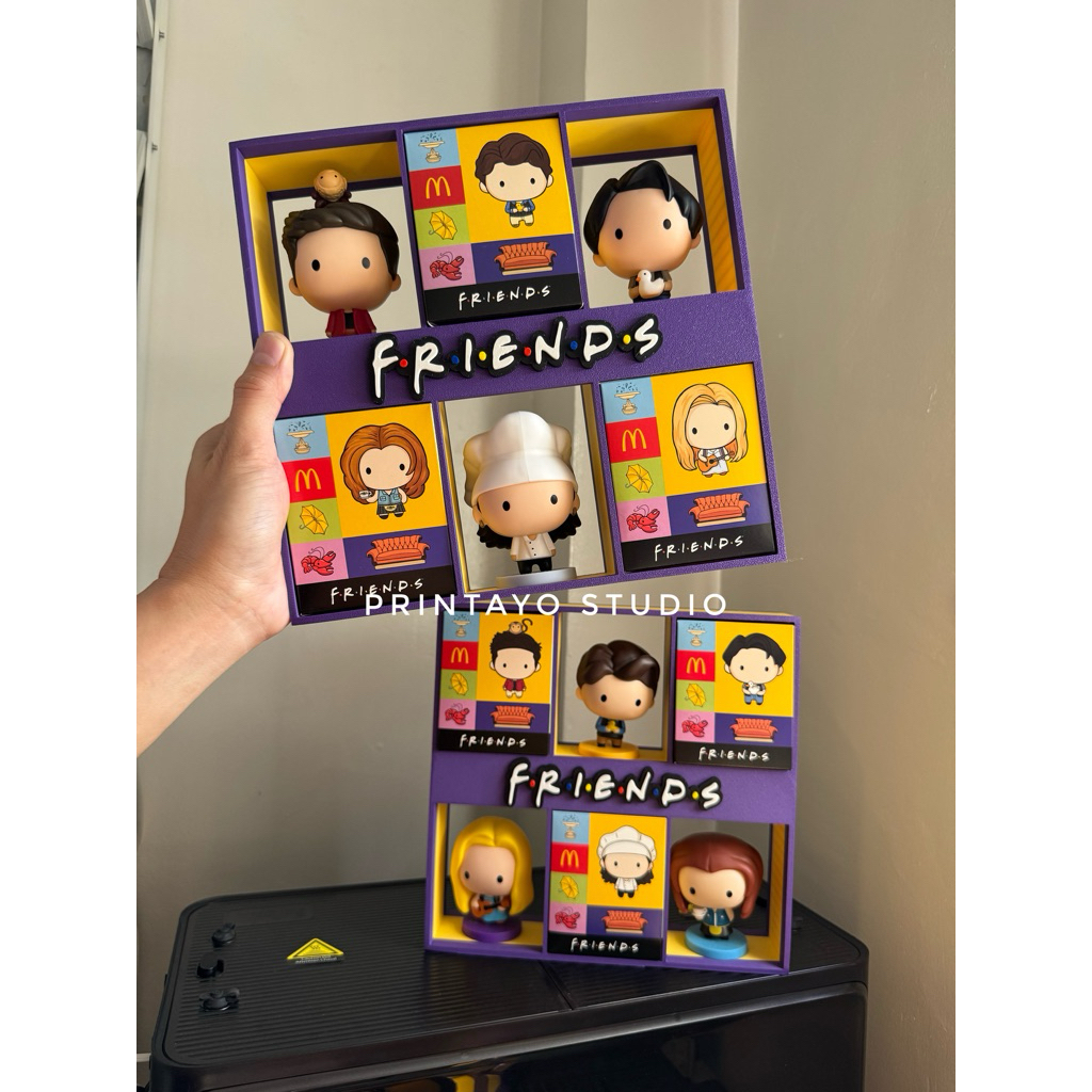 Mcdo X Friends Toy Stand ( toys not included ) | Shopee Philippines