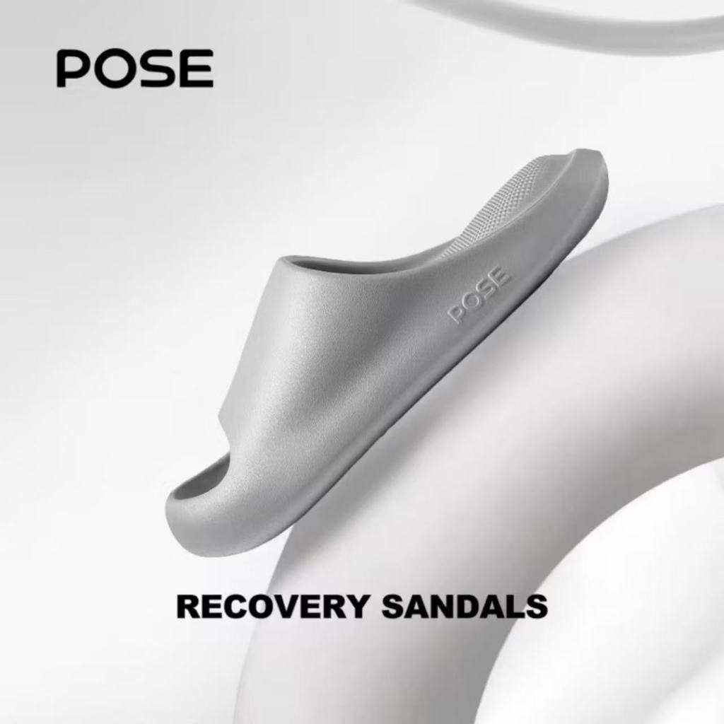 POSE Cloud Slippers (Unisex) White Ultra-Soft Non-Slip Home Slippers ...