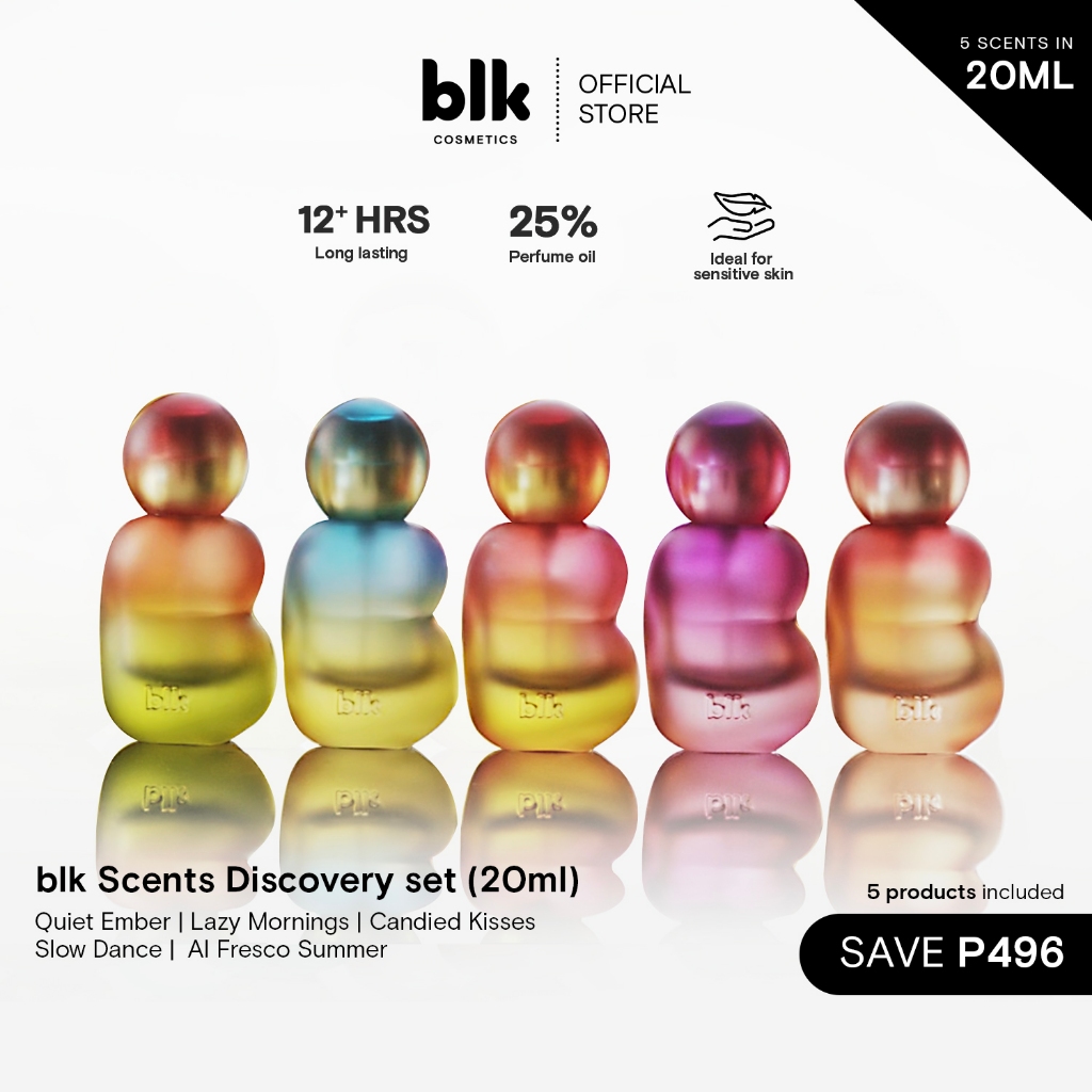 blk cosmetics scents discovery set (20ml) | Shopee Philippines