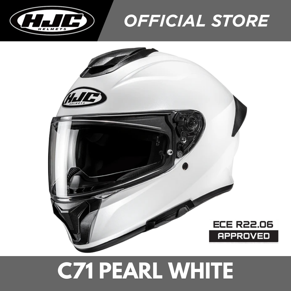 HJC Helmets C71 Pearl White | Shopee Philippines