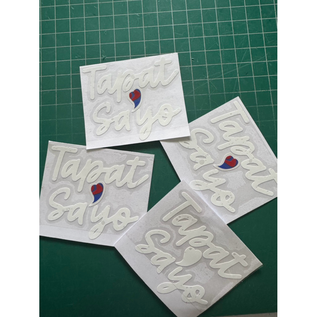 Tapat sayo, Awit sayo sticker waterproof for car, motorcycle, tumbler ...