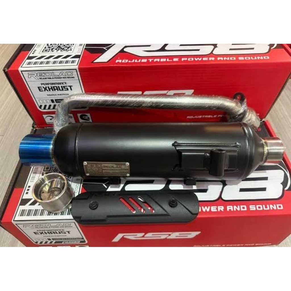 RS8 REDLAK/REDLAC PERFORMANCE EXHAUST NMAX/AEROX V2 | Shopee Philippines