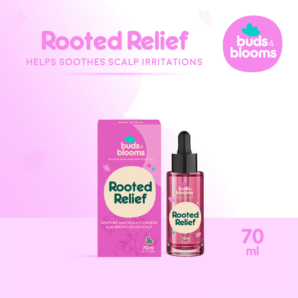 Buds & Blooms Rooted Relief Hair Serum 70ml | Shopee Philippines