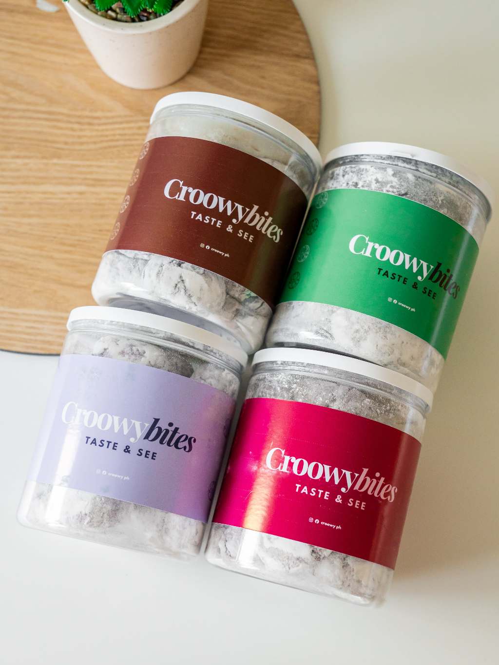 Croowy Crinkle Bites in a Container | Shopee Philippines