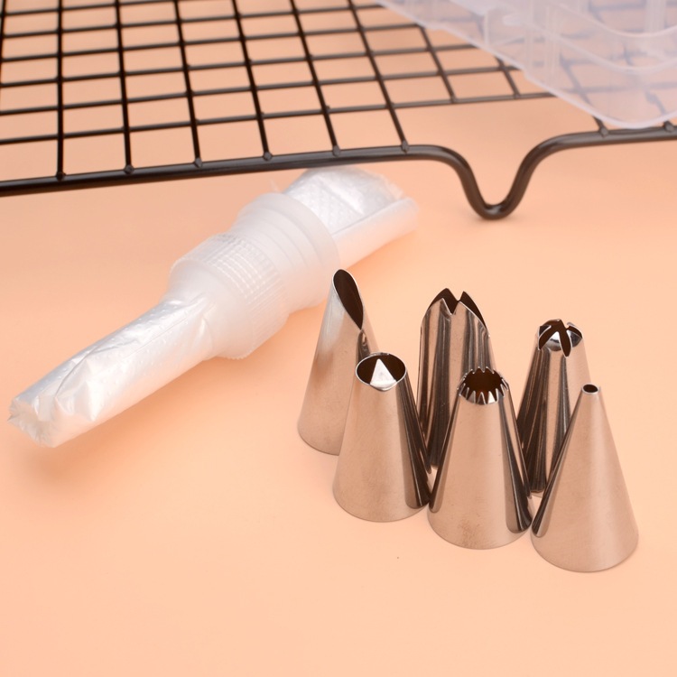 Piping Nozzle Piping Set Baking Kit Piping Tools Box DIY Cake ...