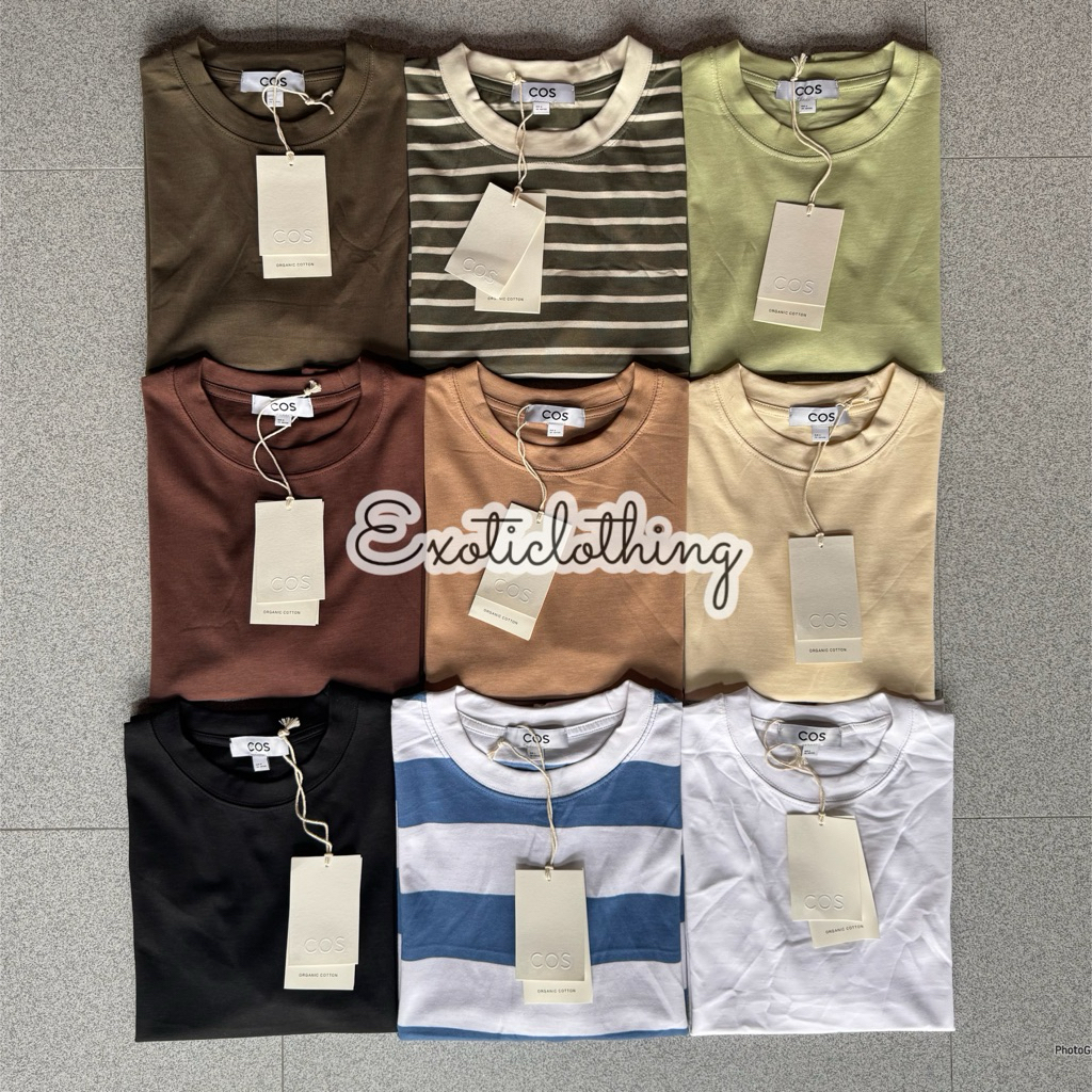 COS Basic Cotton Boxy Top | Shopee Philippines