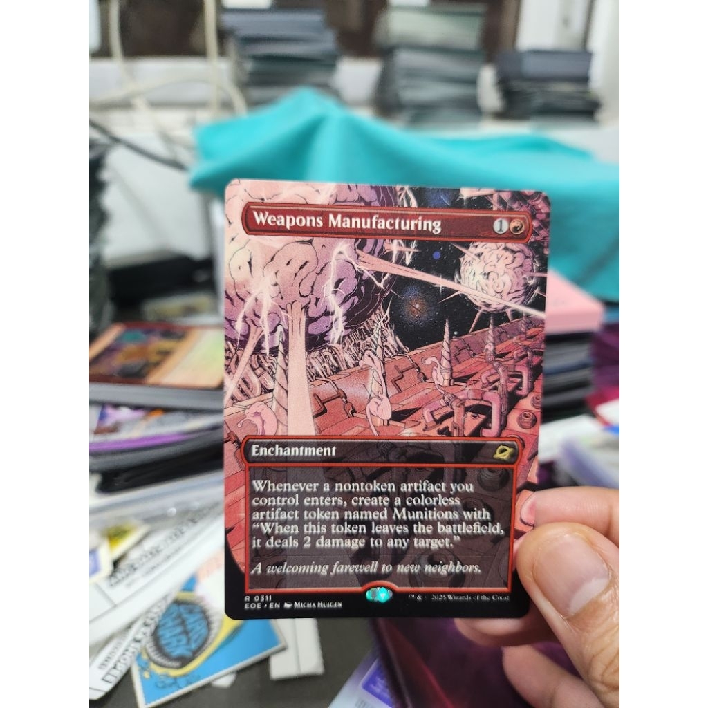 1 EA Weapons Manufacturing EOE MTG card magic the gathering EDH ...