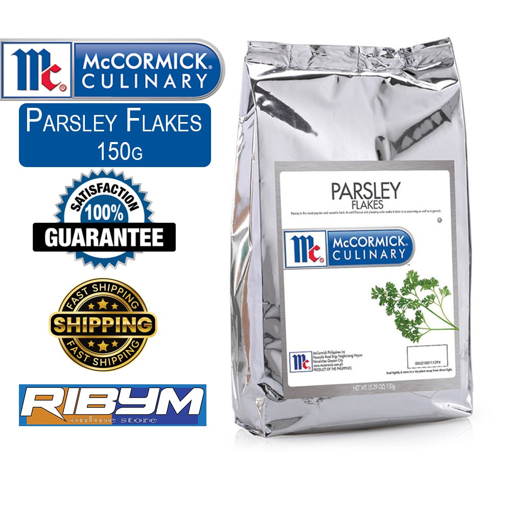 McCormick Parsley Leaves Flakes 150g | Shopee Philippines