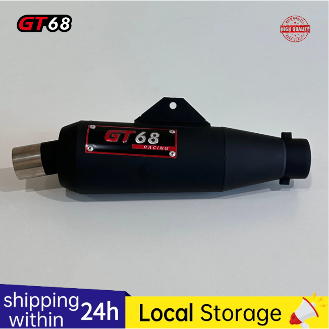 GT68 Cut Power Pipe Motorcycle Exhaust MUFFLER 51mm Made in Thailand ...