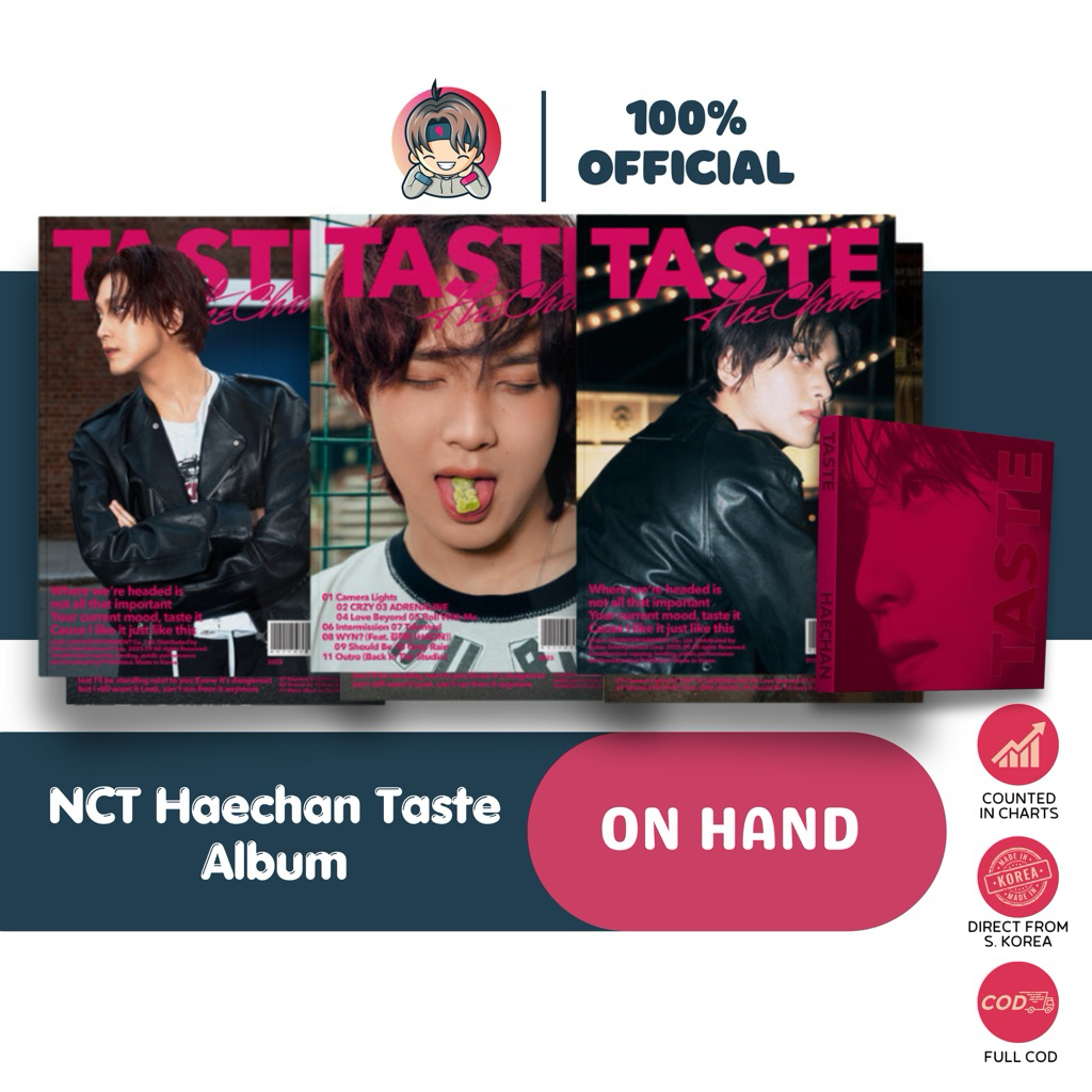 [ON HAND] Sealed NCT Haechan Taste Album | Shopee Philippines