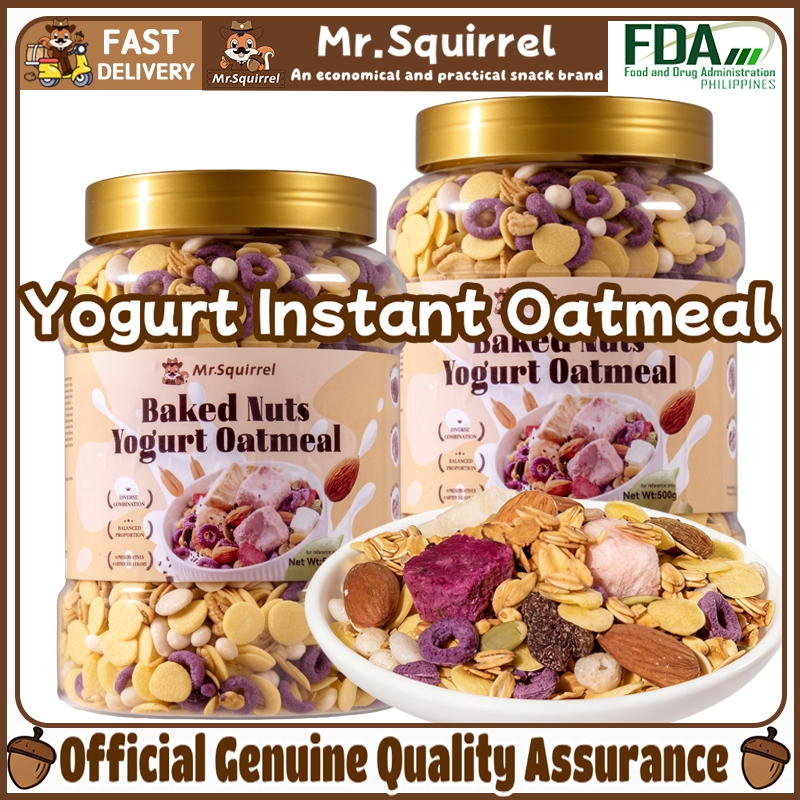 (Buy 1 Take1) Mr.squirrel Diet cereal oatmeal Rolled oats meizou chia ...