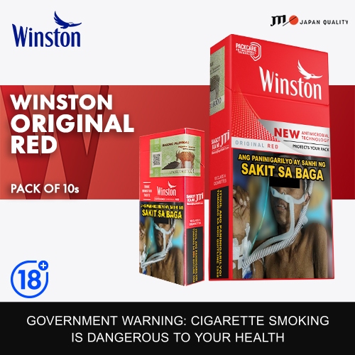 Winston Original Red 10s | Shopee Philippines