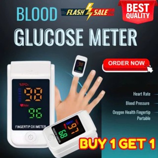 MEDICAL BLOOD GLUCOSE METER Heart rate Oxygen concentration fingertip ...
