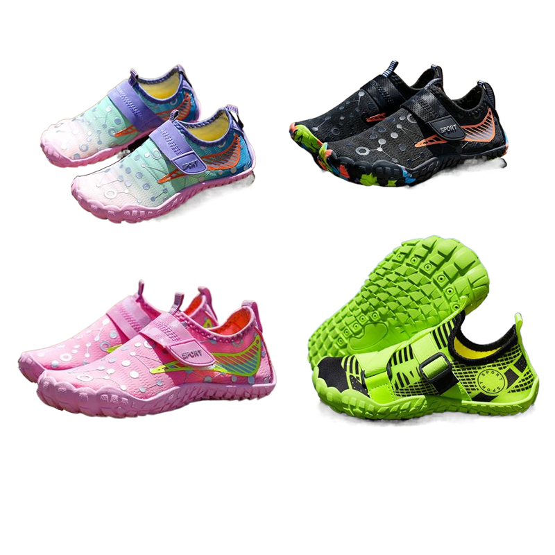 Kids' Beach Shoes - Sand and Rock-Resistant, Quick-Dry Outdoor Socks ...