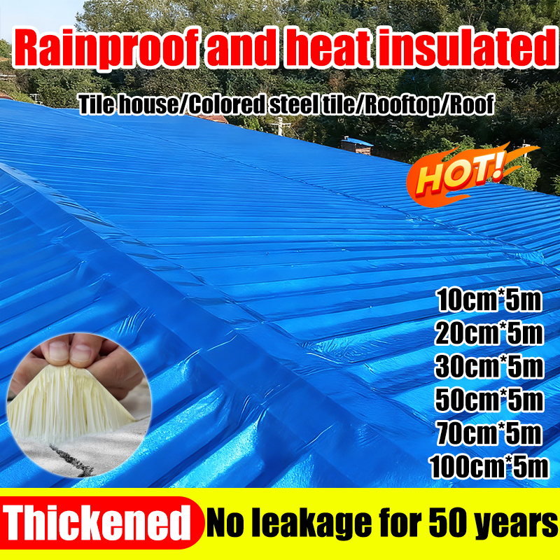 5M waterproof tape for leaks roof Rainproof and heat insulated aluminum ...