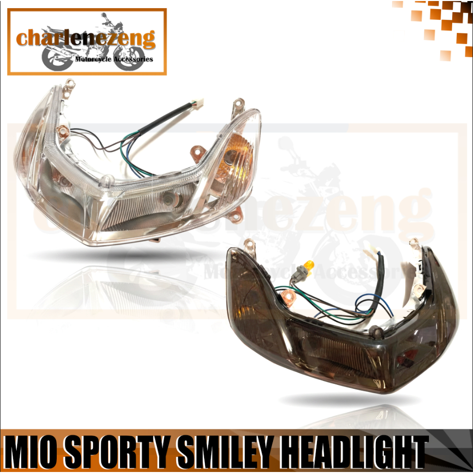 Mio Sporty / Mio Soulty Smiley Headlight Assembly Plug & Play ...