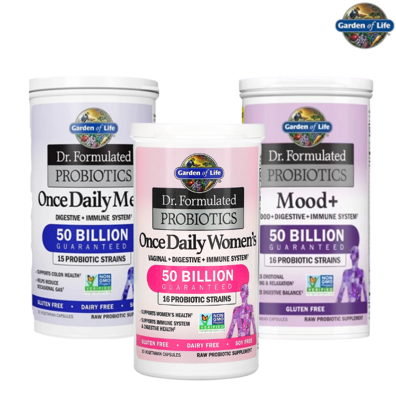 Garden of Life Probiotics 50B CFU - Daily Digestive Support, Immune ...