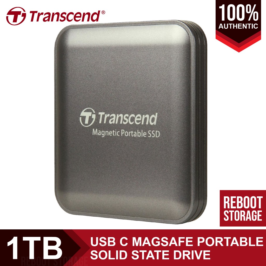 Transcend 1TB ESD420 USB C Magnetic Portable SSD TS1TESD420C | Shopee ...