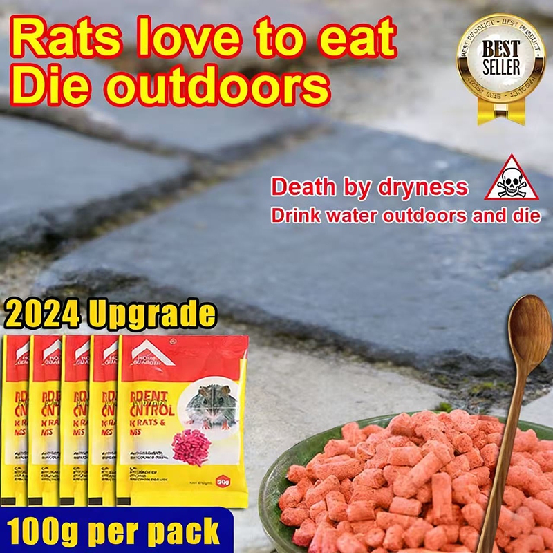 1500g Rats die outdoors dry and odorless rat killer poison rat poison ...