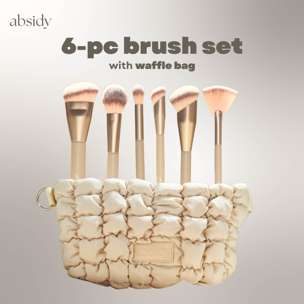 Absidy Brush 6pc Set w/ FREE Waffle Bag | Shopee Philippines