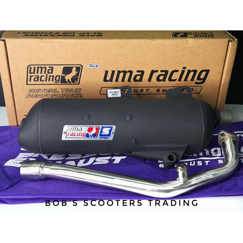 UMA Back Pressure Exhaust Pipe AEROX V2 / AEROX V3 / NMAX V2 | Shopee ...