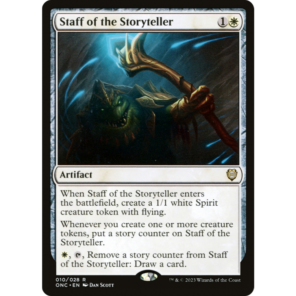 Staff of the Storyteller onc-10 Magic Proxy | Shopee Philippines