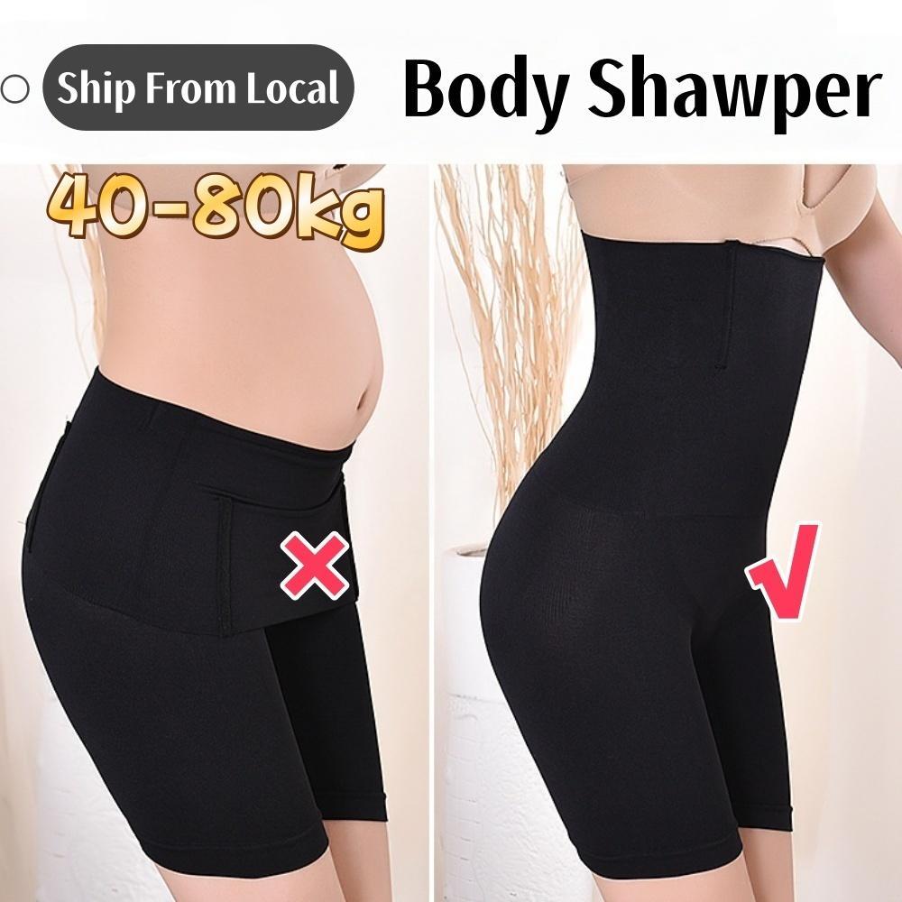 Postpartum High Waist Tummy Control Shaping Pants Women Summer Thin ...