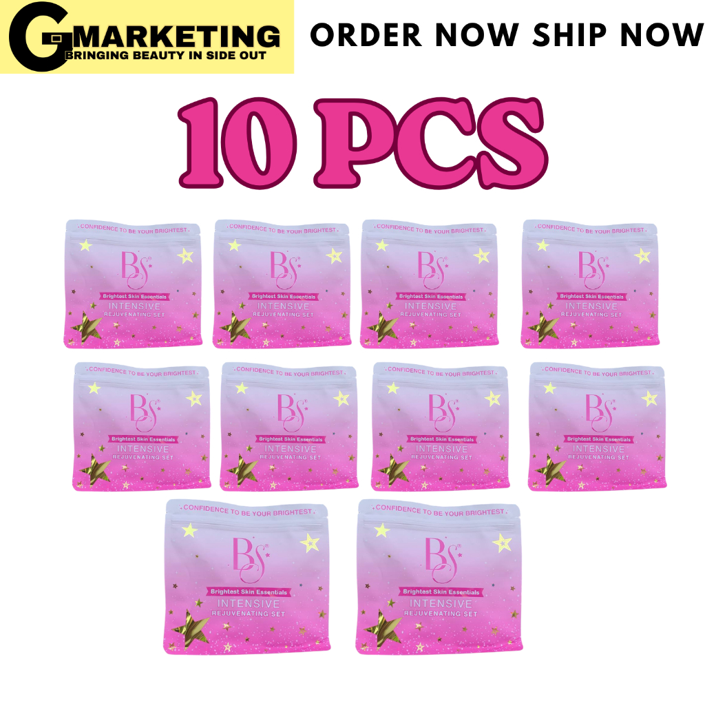 10 PCS (BUY 9 GET 1) BRIGHTEST SKIN ESSENTIALS INTENSIVE REJUVENATING ...