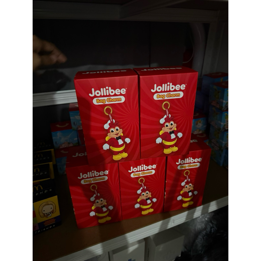 JOLLIBEE BAG CHARM SEALED JOLLIBEE LABUBU | Shopee Philippines