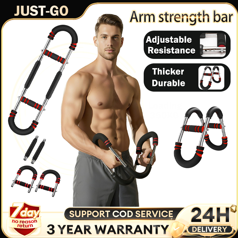 Power Twister Home Workout Arm Exerciser Adjustable Pressure Arm Muscle ...