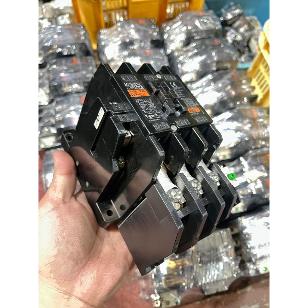 Magnetic contactor 15hp 220vac with overload relay surplus (Original ...