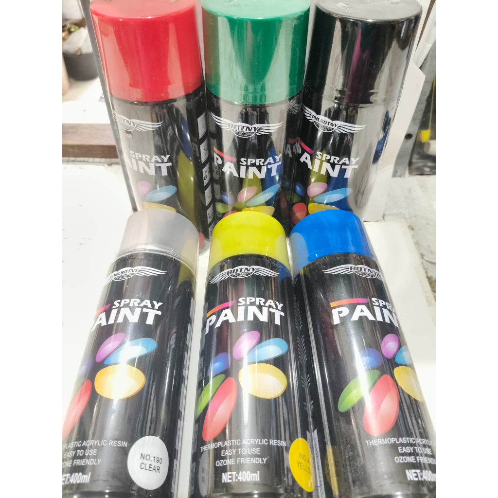 botny and bosny Spray Paint 400cc | Shopee Philippines