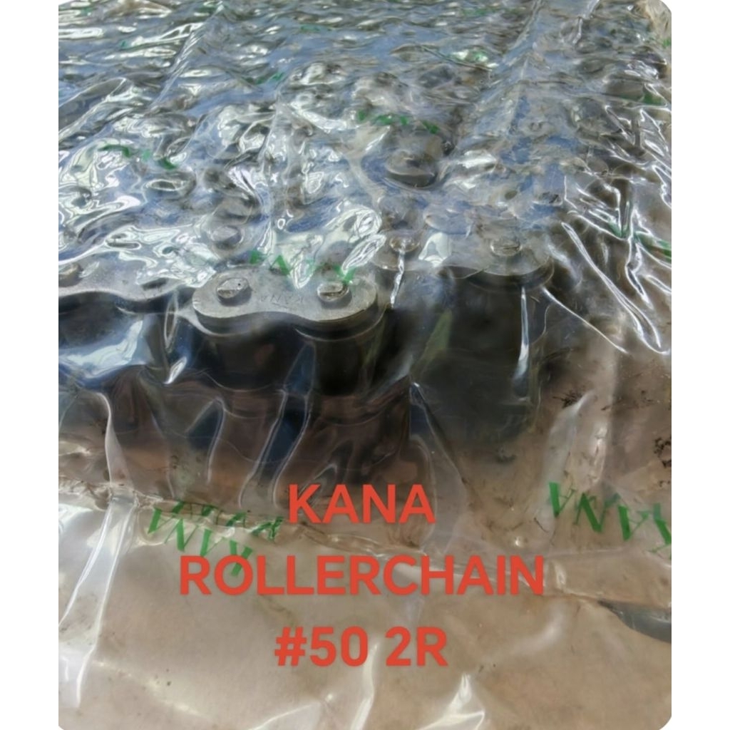 KANA ROLLER CHAIN 1R/2R #35 / #40 / #50 / # 60 /#80 / #100 | Shopee ...
