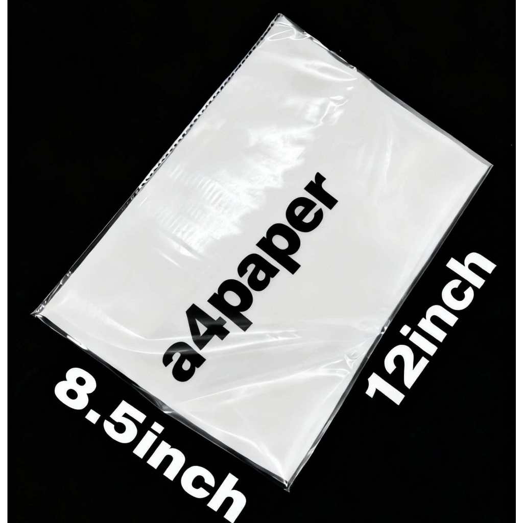 100pcs opp plastic bag with adhesive sealing adhesive bag for A4,A5,A6 ...