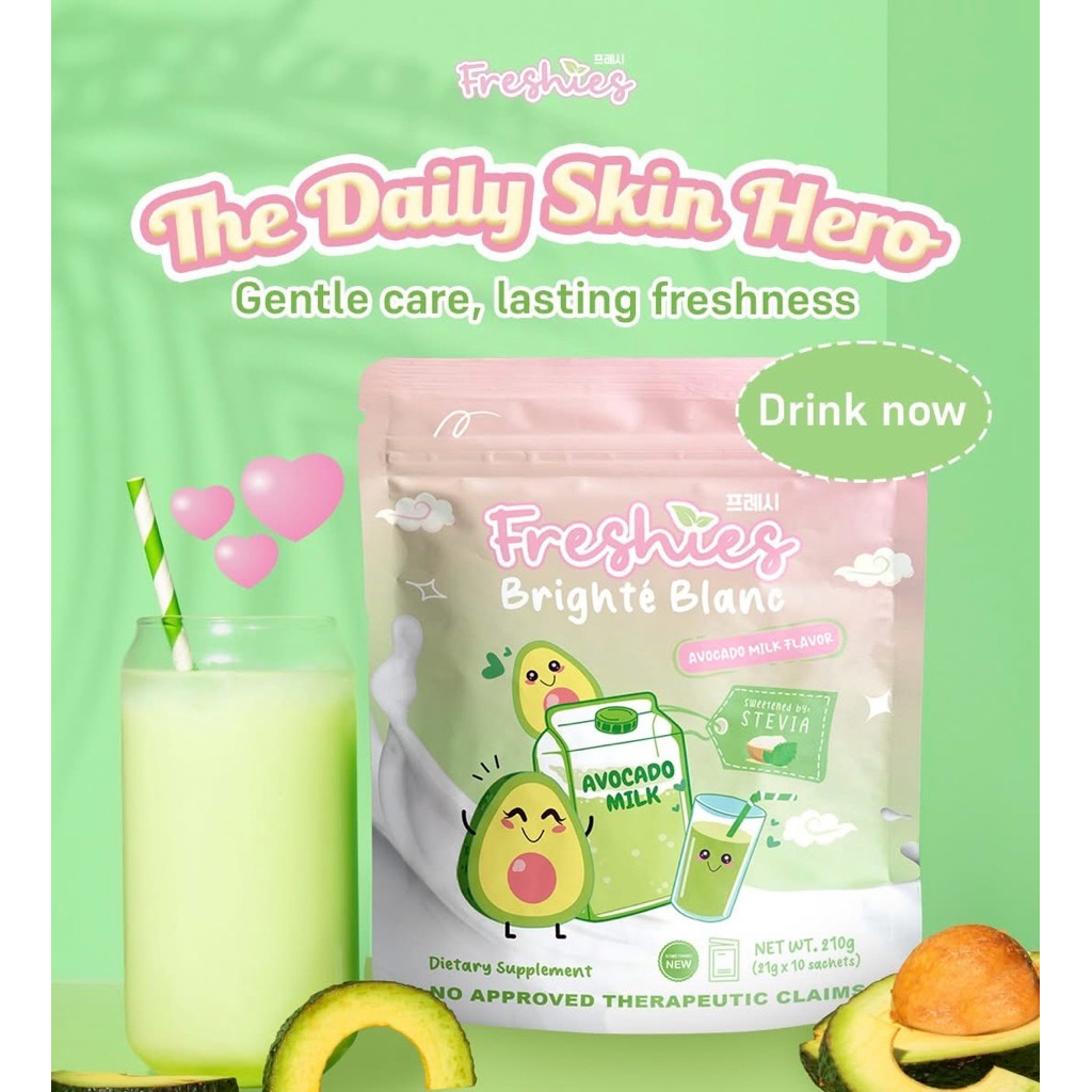 FRESHIES AVOCADO MILK COLLAGEN DRINK | Shopee Philippines