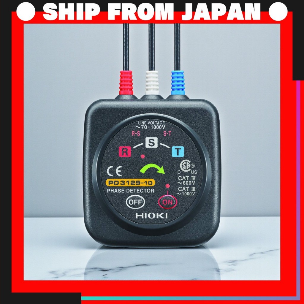 HIOKI PD3129-10 Wide Type Phase Sequence Indicator – Magnetic, Reliable ...