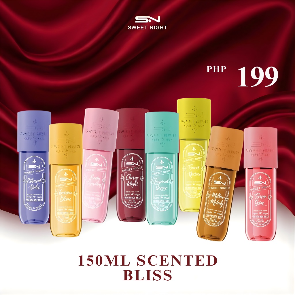 [SHIMMER EDITION] Sweet Night Scented Bliss New Arrival 150ML | Shopee ...