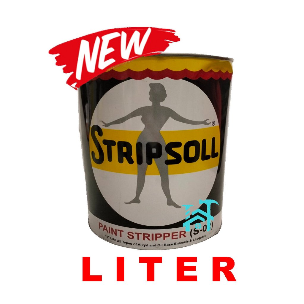 STRIPSOLL STRIPSOL PAINT REMOVER LITER SIZE | Shopee Philippines