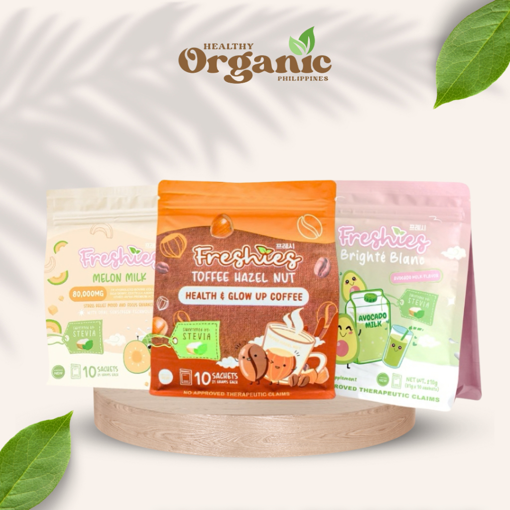 FRESHIES Milk Avocado Collagen Drink Gluthatione Whitening Sunscreen ...