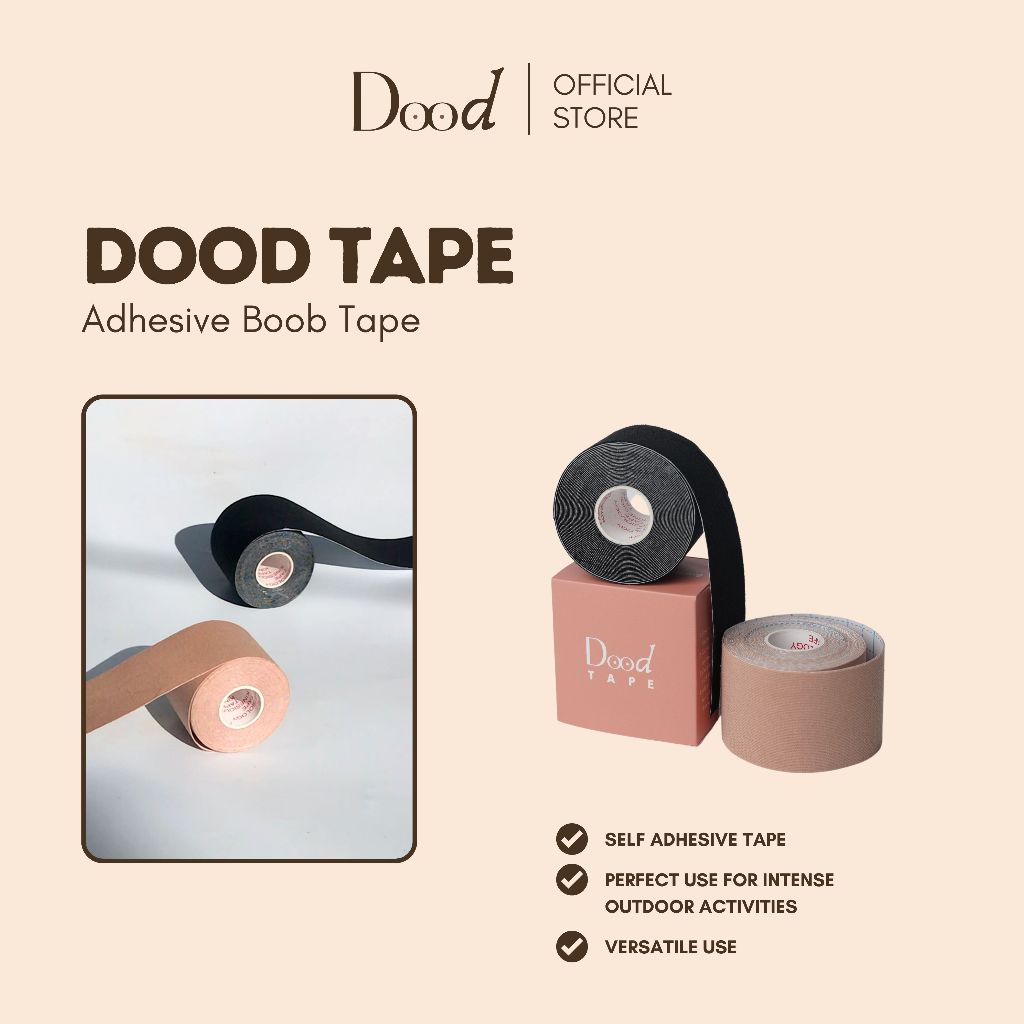 DOOD TAPE | Customize your Bra Style Seamless Strapless Disposable ...