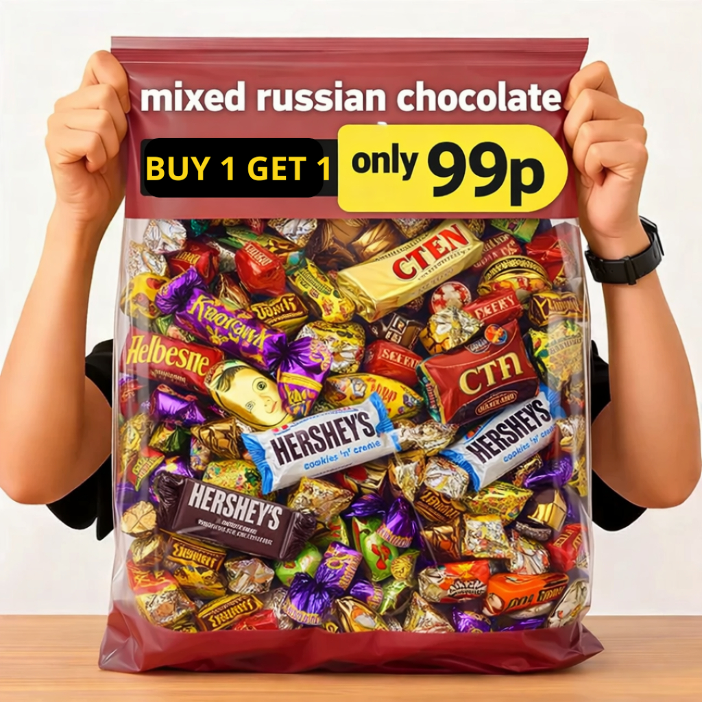 [BUY 1 GET 1] 5 Flavors Assorted Chocolate 500 Grams Snack Dessert ...