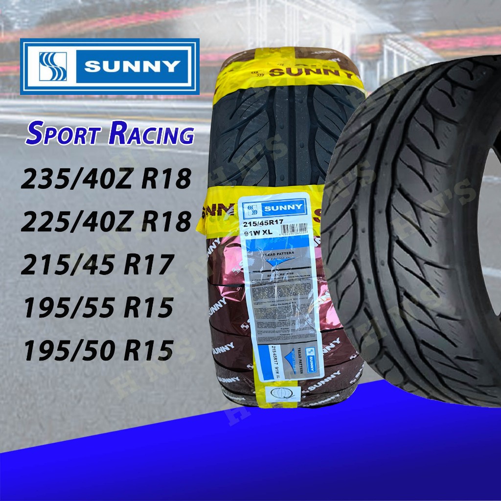 Sunny Sport Racing Tires RIM15/17 ( 215/45R17, 195/55R15, 195/50R15 ...