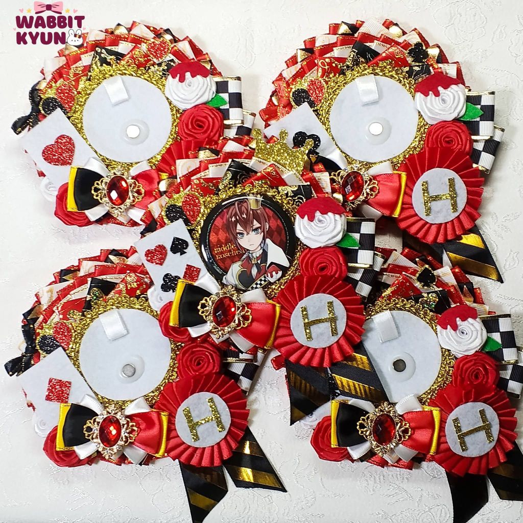 ( LIMITED EDITION) Twisted Wonderland inspired Heartslabyul Rosette ...