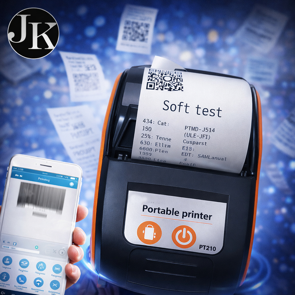 JK MALL GooJPRT SDXP-210 PT-210 Wireless Bluetooth Thermal Printer ...