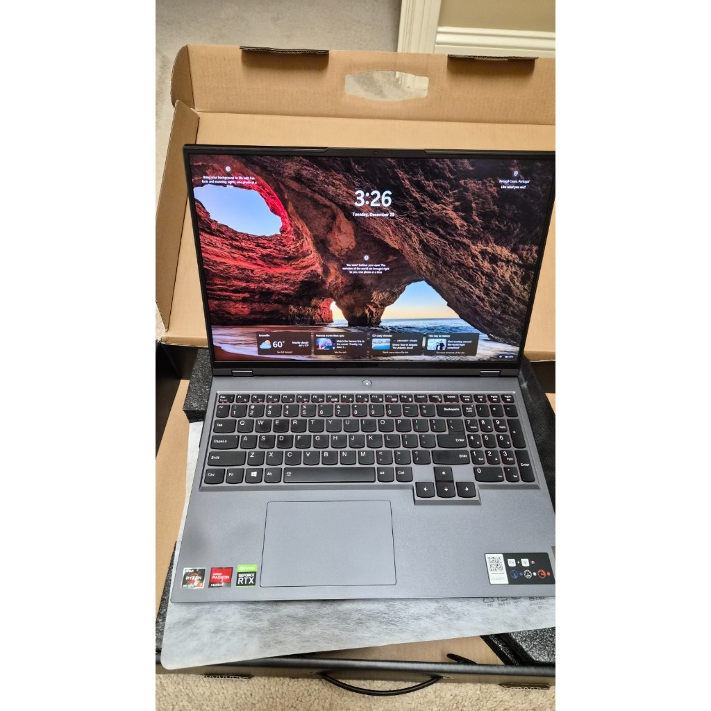 Lenovo Legion 5 Pro 16ACH6H 16" Laptop AMD Ryzen 7 5800H NVIDIA GeForce ...