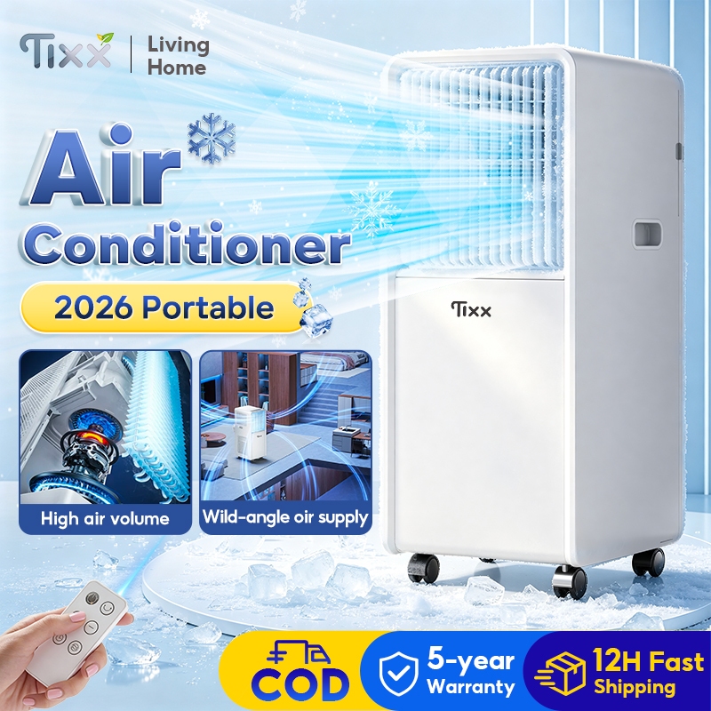 Tixx 2.0HP Portable Aircon Inverter Energy Saving Noise Reduction 4 in1 ...